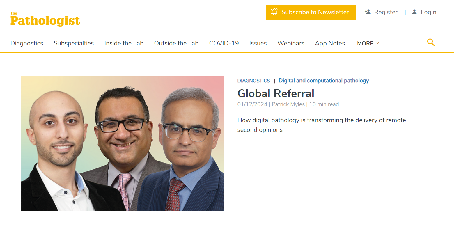 Global Referral - How digital pathology is transforming the delivery of ...