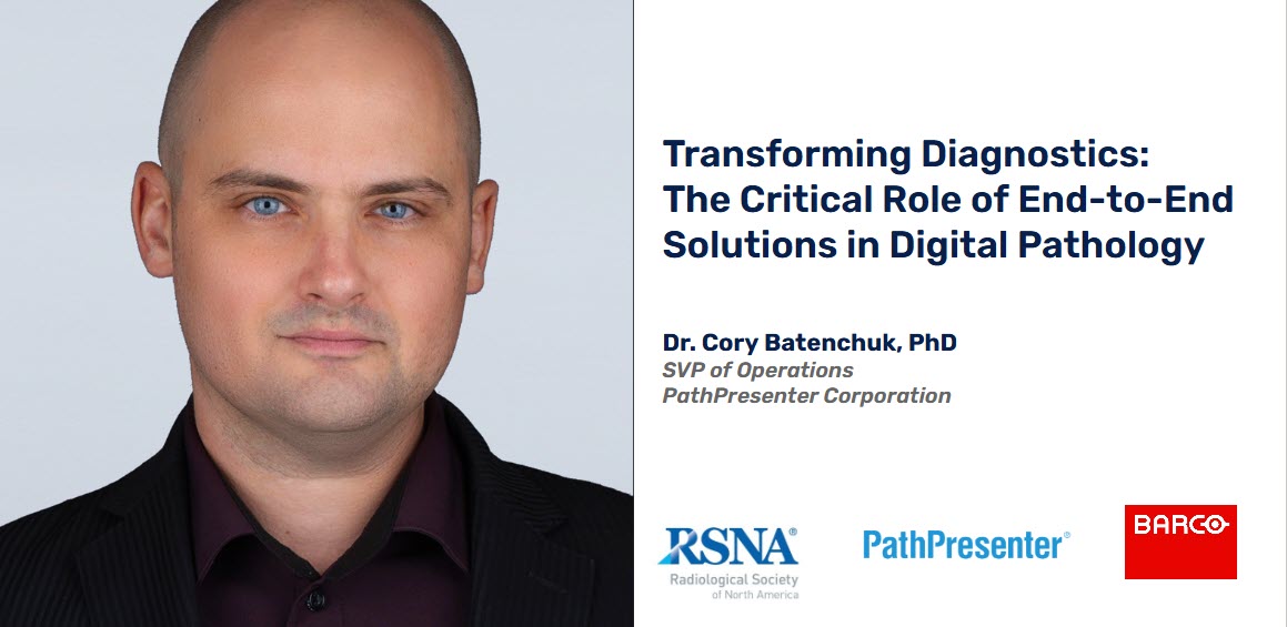 PathPresenter co-founder Dr. Cory Batenchuk to present with partner ...